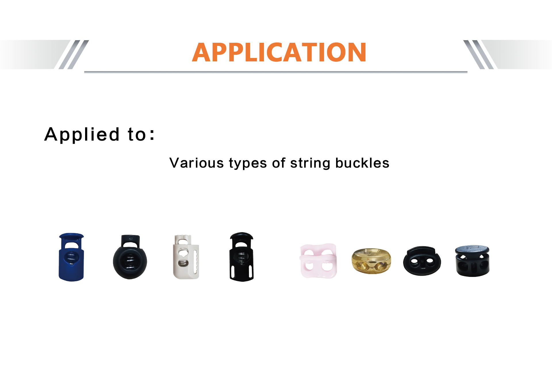 SM-22B String Buckle Rope - Sm Maquinaria